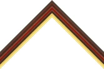 Bespoke Dark Rounded & Flat Grain Frames | Frames Express