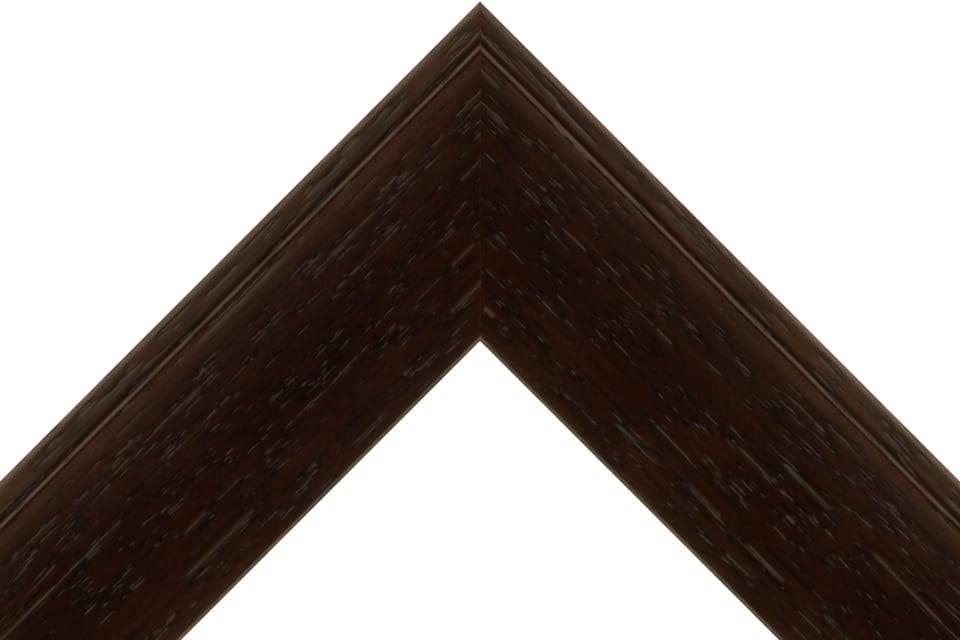 Bespoke Dark Rounded & Flat Grain Frames | Frames Express