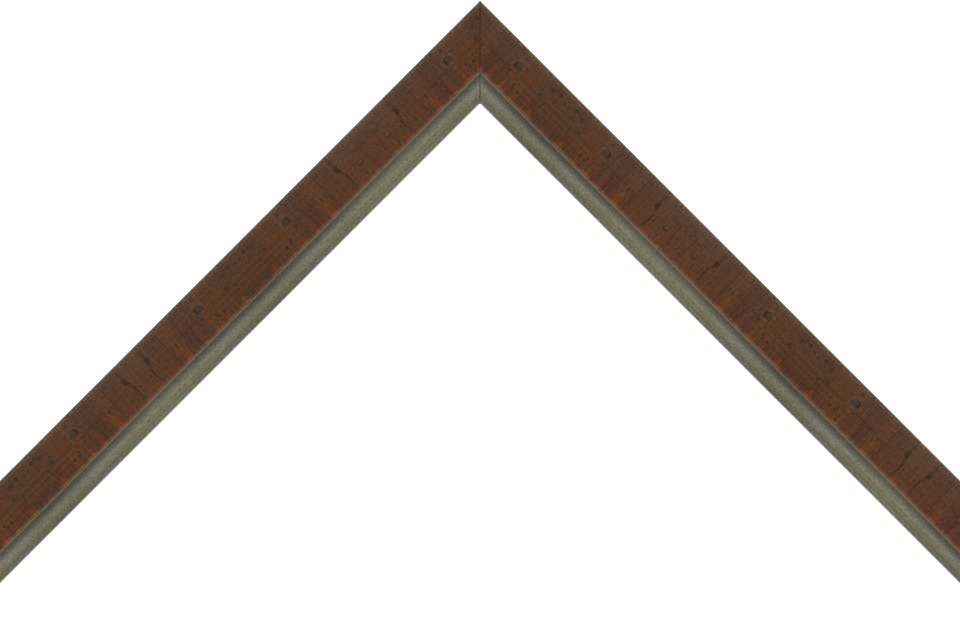 Bespoke Dark Rounded & Flat Grain Frames | Frames Express