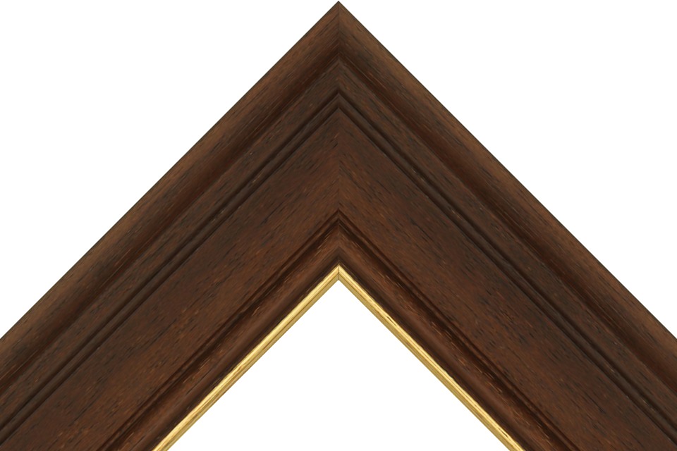 Bespoke Dark Rounded & Flat Grain Frames | Frames Express