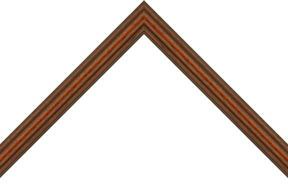 Bespoke Dark Rounded & Flat Grain Frames | Frames Express